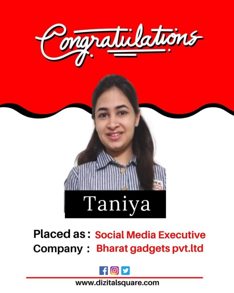 Taniya Placement | DizitalSquare